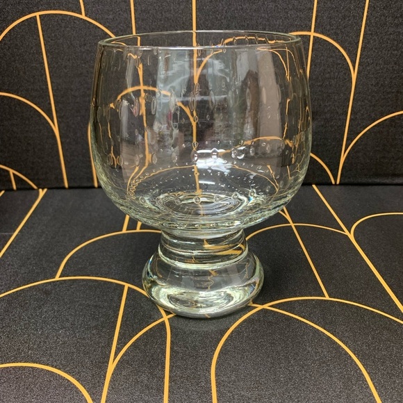 Kosta Boda | Art | Vintage Brandy Snifter Clear Art Glass Texture ...